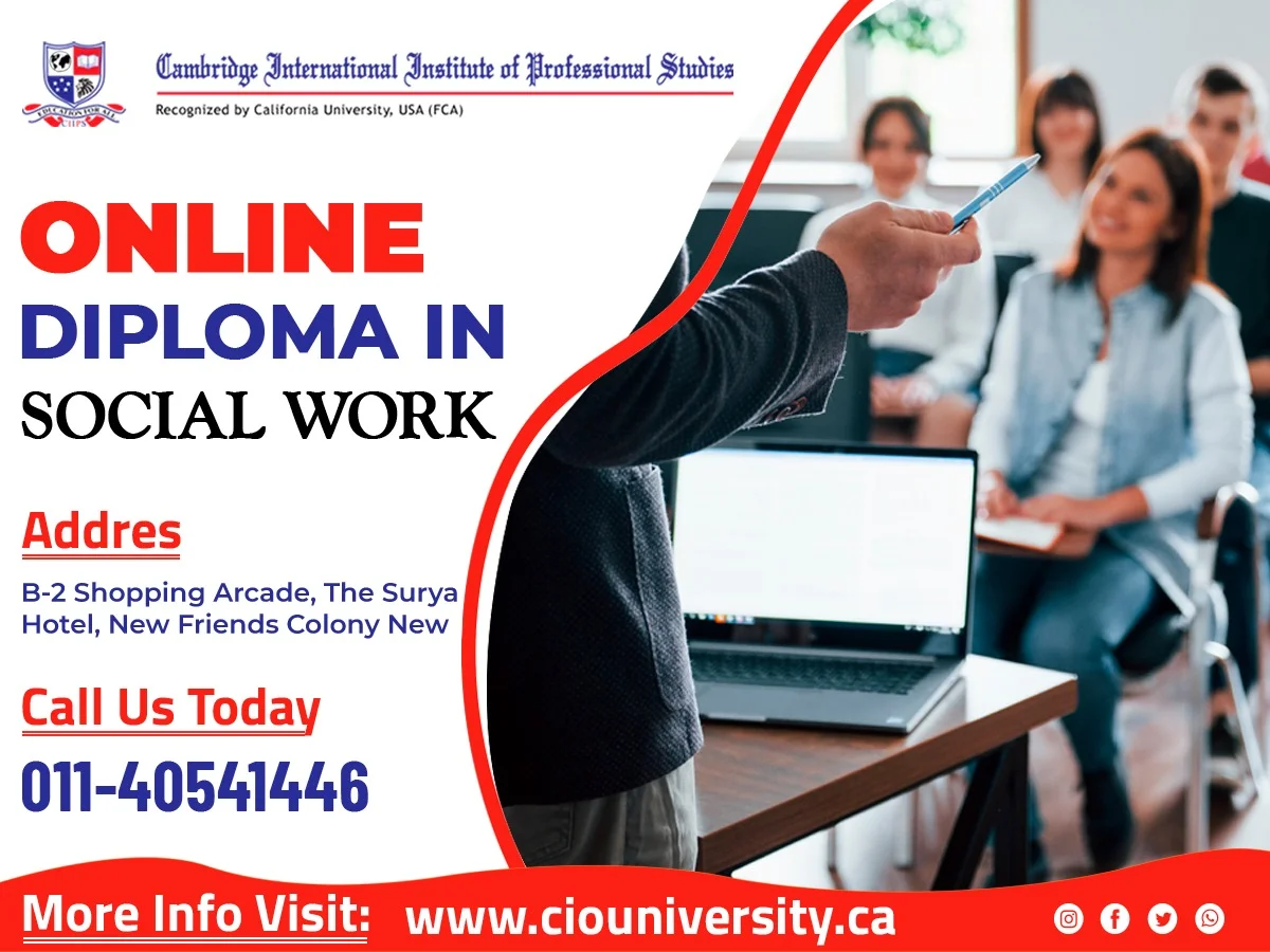 Online Diploma in Social Work DSW Course from CIO University